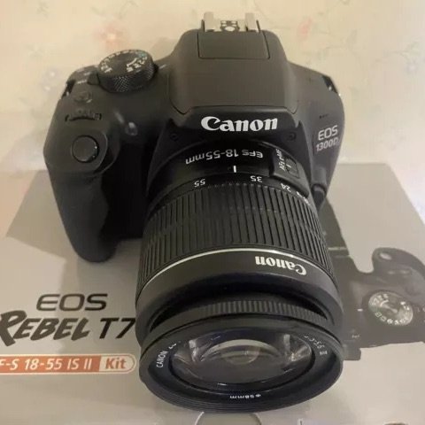 Canon EOS Rebel T6 1300D Camera & 18-55mm Lens - Black- MINT CONDITION 二手價錢及狀況 - Price二手買賣區 ...