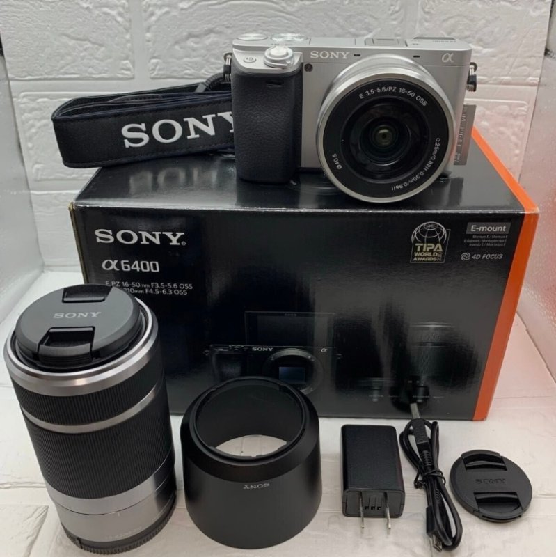 Sony Alpha a6400 4K 24.2MP 配備 55 - 210 毫米長焦鏡頭無反光鏡帶電池 二手價錢及狀況 - Price二手買賣區 Price.com.hk
