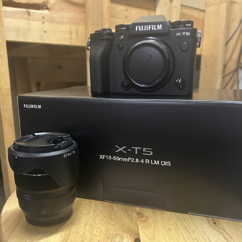 Fujifilm X-T5 40.2MP 無反光鏡相機 - 黑色（FUJINON XF 18mm-55mm 2.8-4.0） 二手價錢及狀況 - Price二手買賣區 Price.com.hk