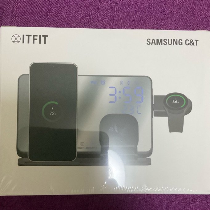 ITFIT samsung c&t三合一多功能無線充電器 二手價錢及狀況 - Price二手買賣區 Price.com.hk